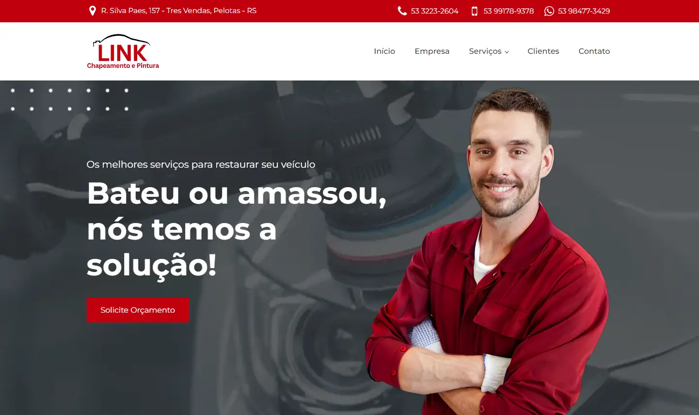 Chapeamento - Oficina Link Chapeamento e Pintura